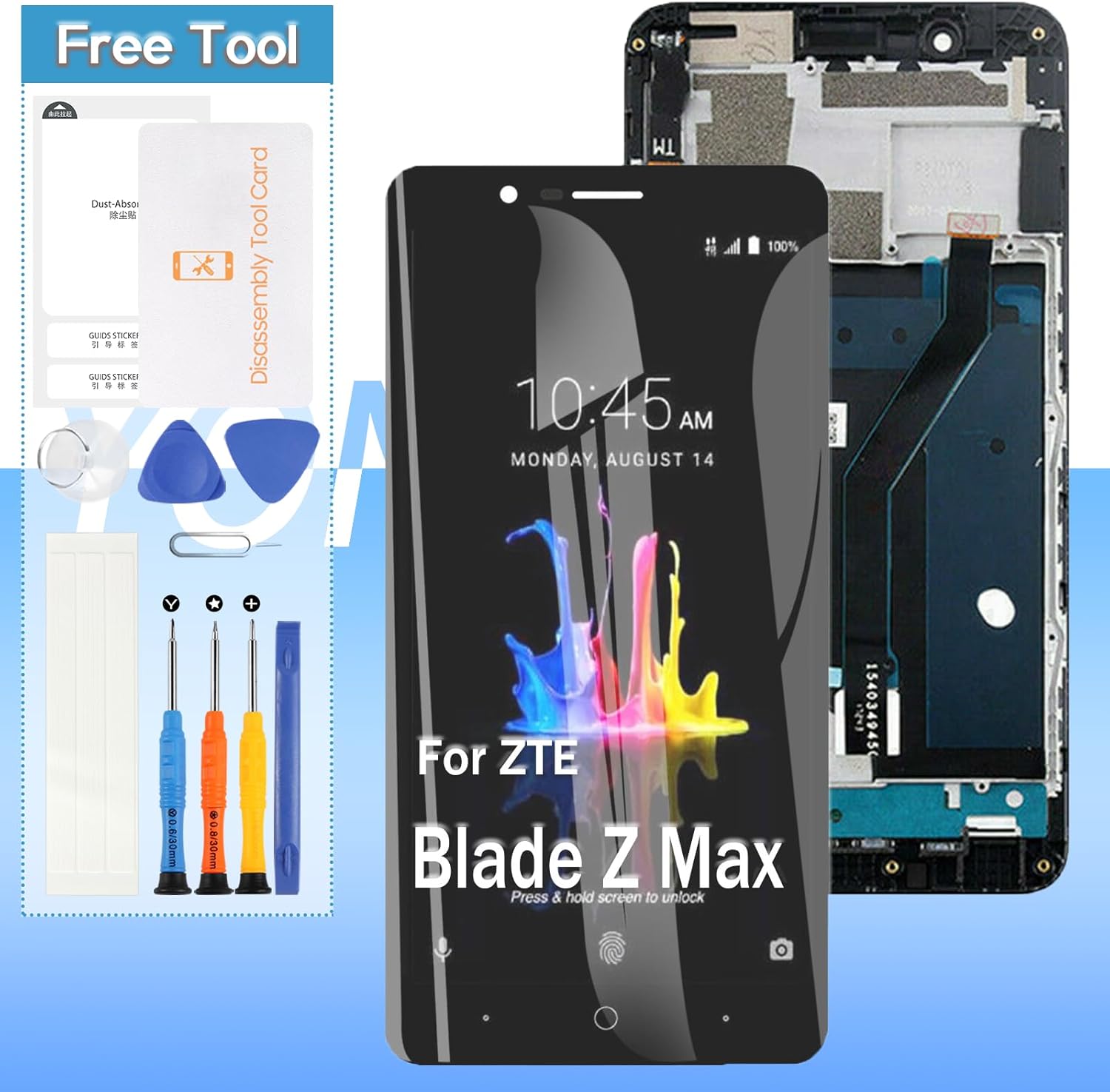 Amazon.com: Screen Replacement for ZTE Blade Z Max Z982 LCD Display ...