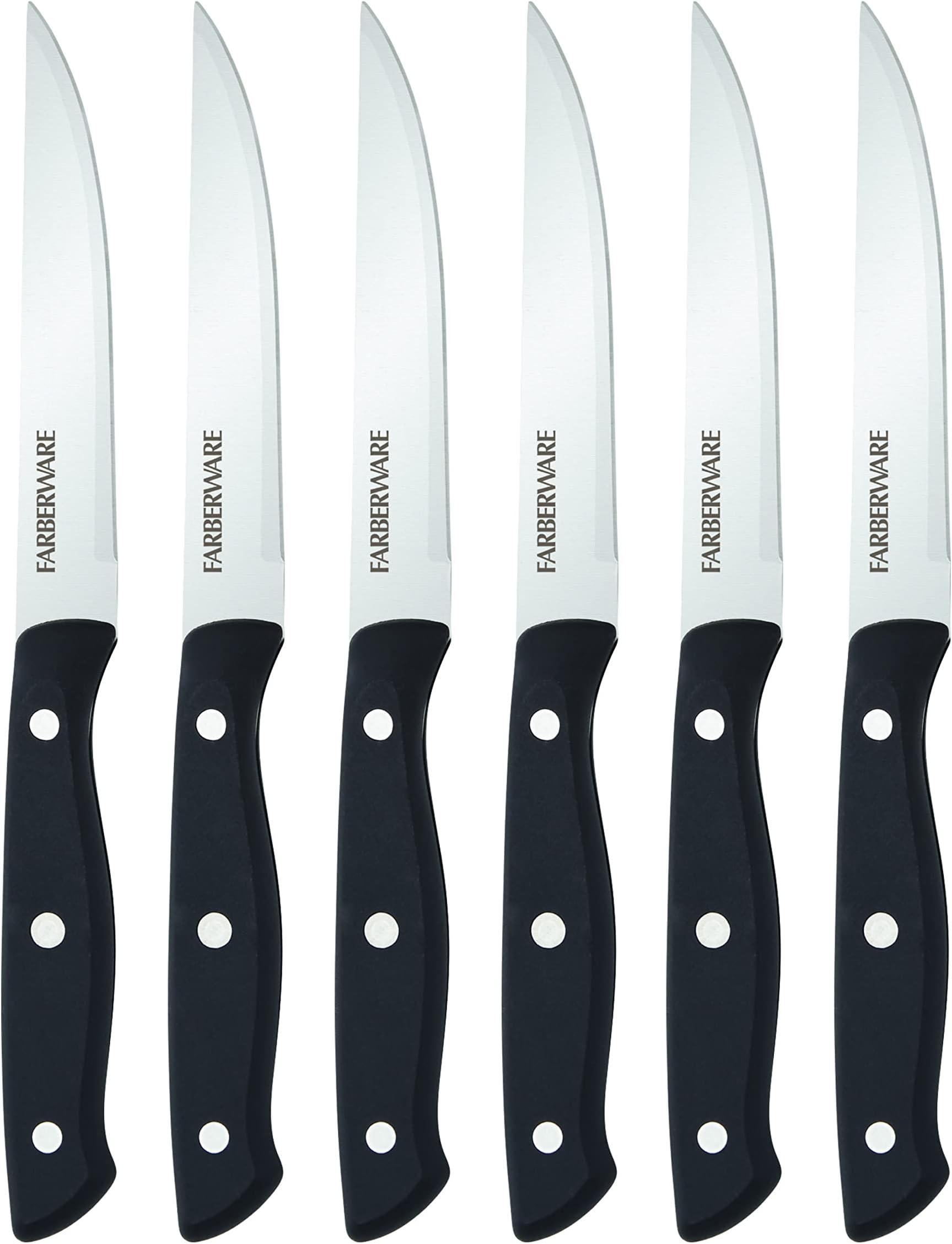Amazon.com: ReaNea Steak Knives Set of 12, Stainless Steel Steak Knife ...
