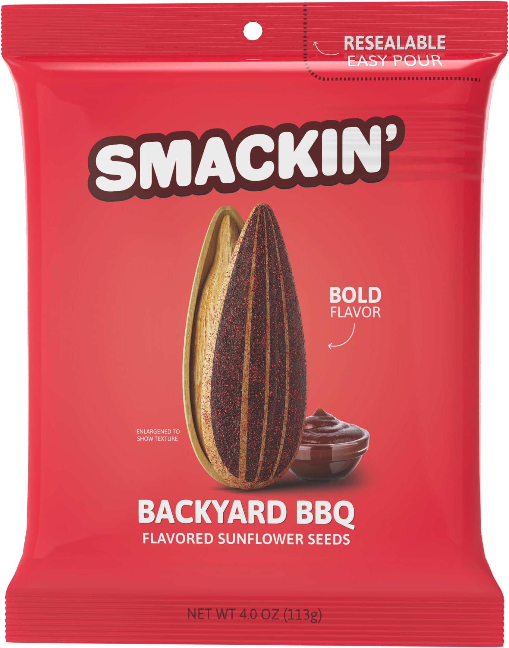 Amazon.com : SMACKIN' Sunflower Seeds, Roasted Jumbo Small-Batch ...