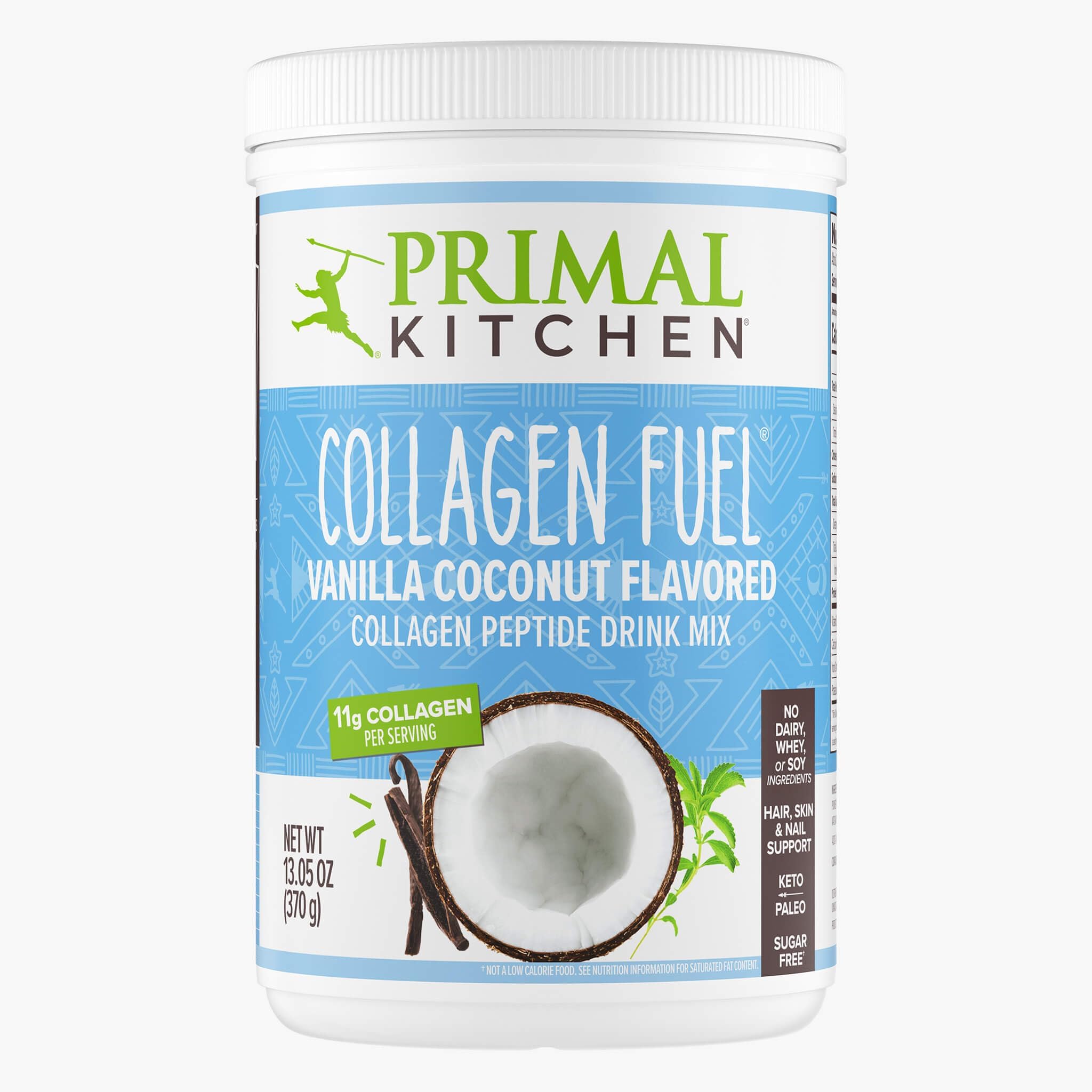Amazon.com: Primal Kitchen Vanilla Collagen Fuel® Drink Mix, Vanilla ...