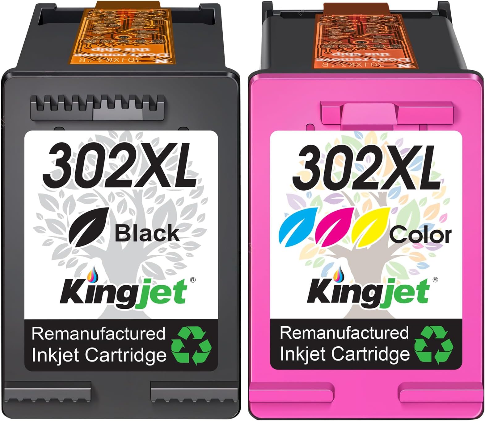 HP F6U65AE 302 Original Ink Cartridge, Tri-color, Single Pack : Amazon ...