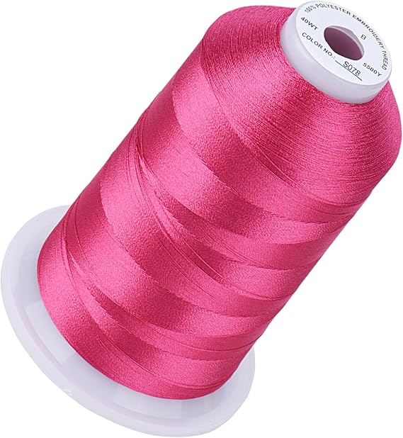 Amazon.com: Simthread 5500Yds Embroidery Thread, 5000M High-Yardage ...