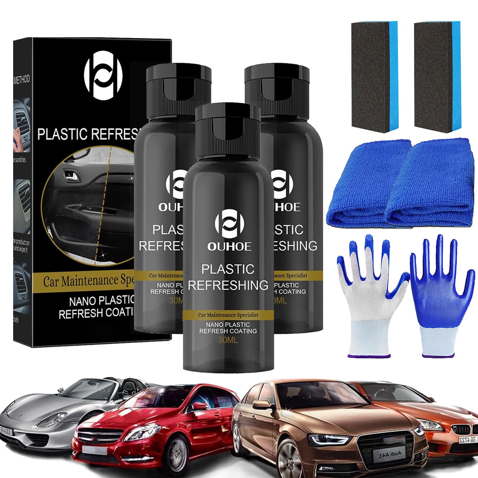 Amazon.com: Likizo Plastic Revitalizing Coating Agent, Lakizo Plastic ...