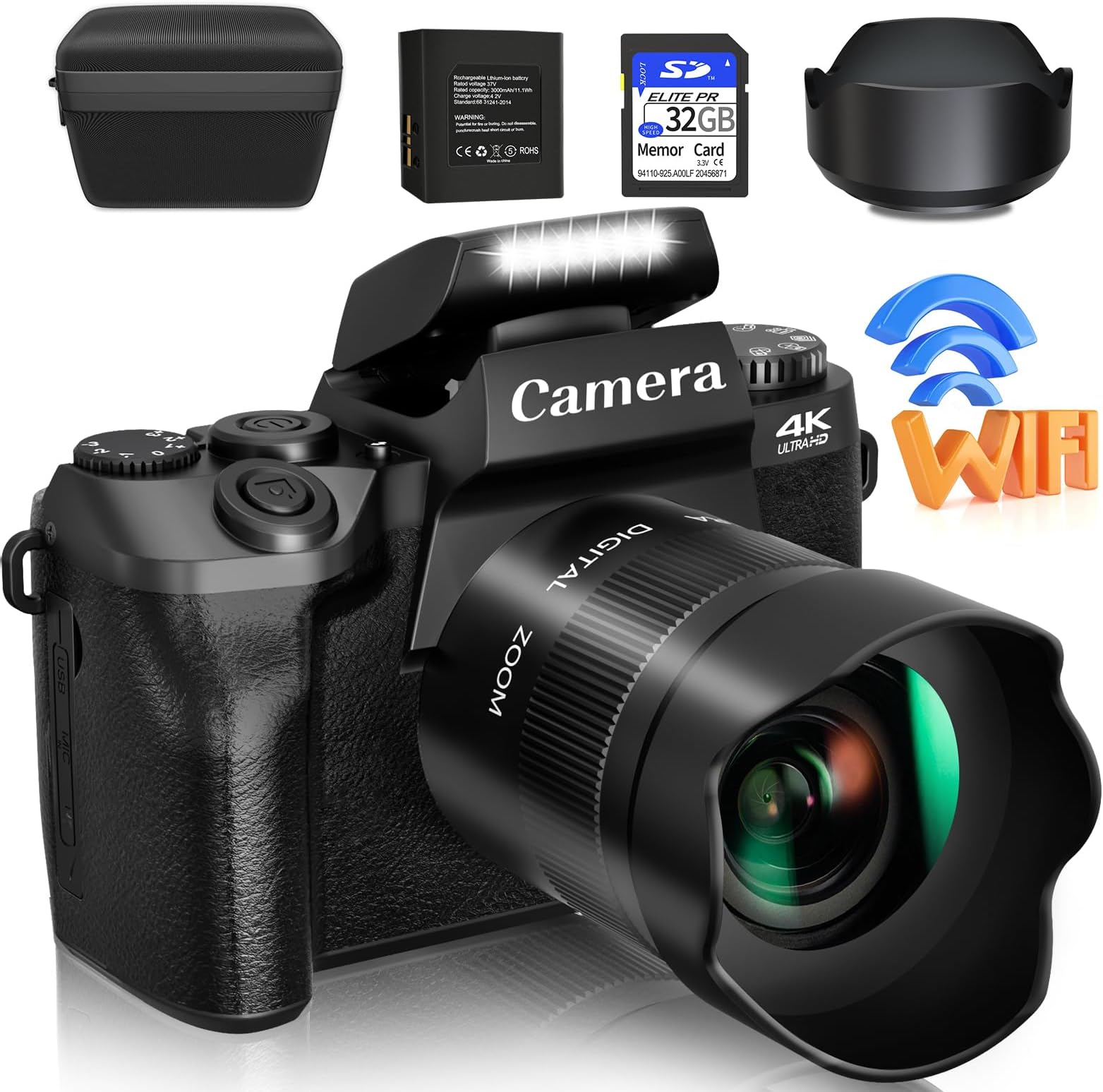 Amazon.com : Fujifilm FinePix S8600 16 MP Digital Camera with 3.0-Inch ...