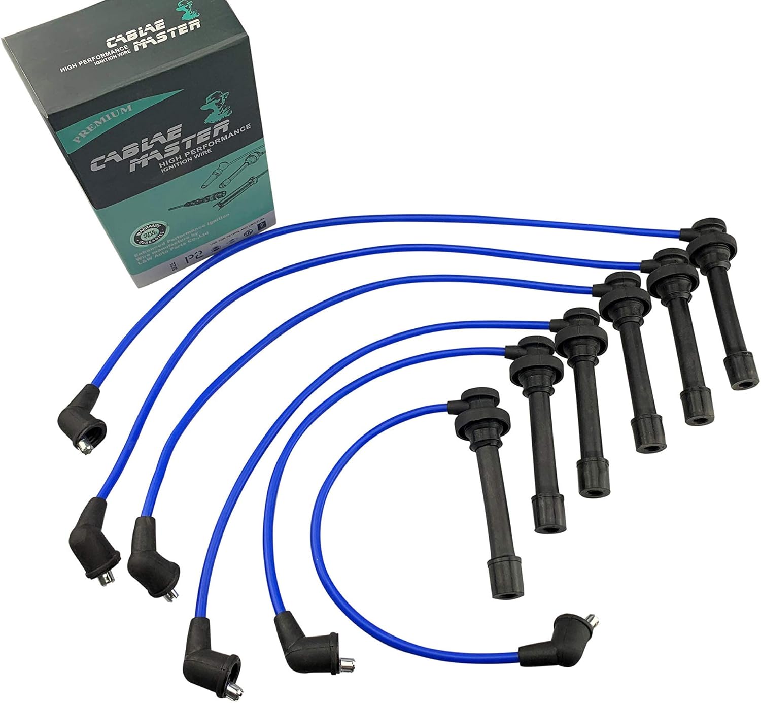 Amazon.com: Cable Master Racing Spark Plug Wires Compatible with ...