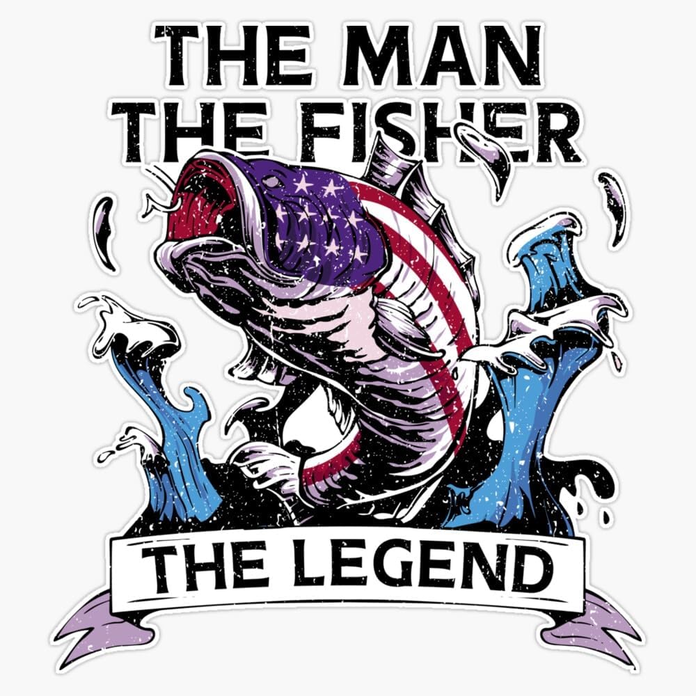 Amazon.com - The Man The Fisher The Legend. The Man The Angler The ...