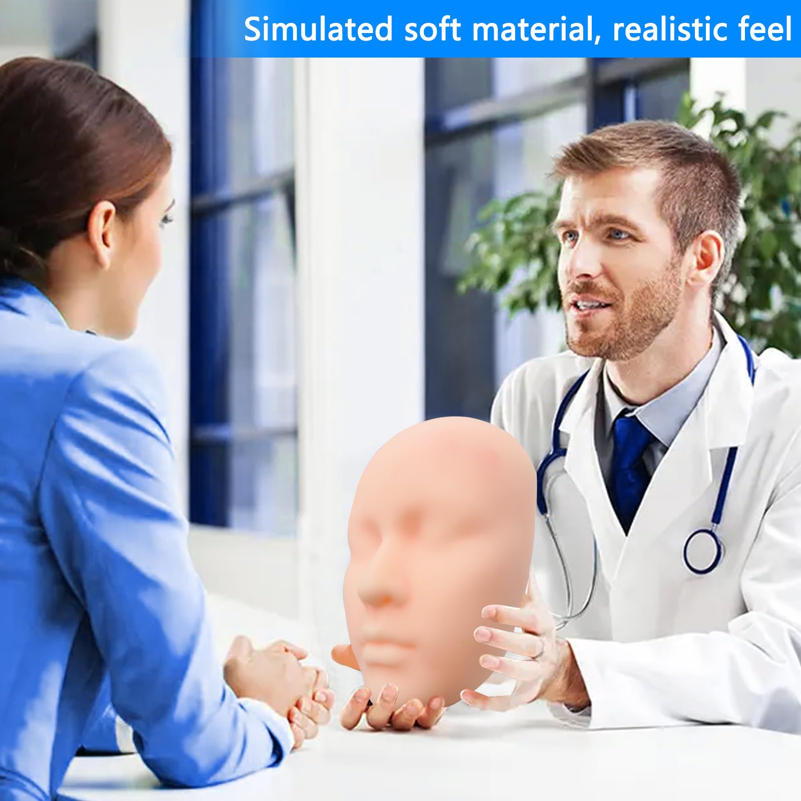 Snapklik.com : Face Injection Training Model Injection, Suture, Filling ...