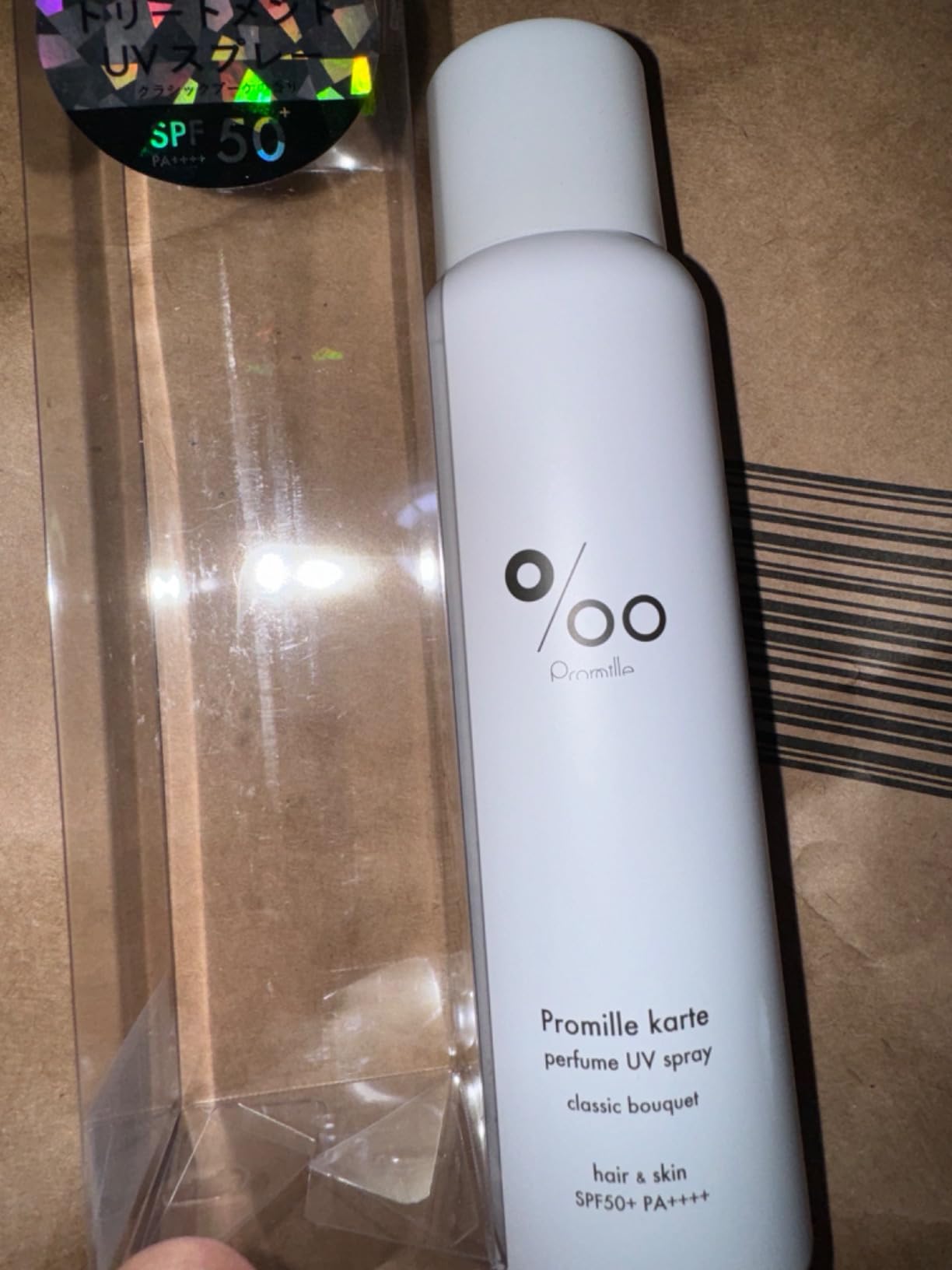 Amazon.co.jp: 【美容室専売品】Promille プロミルカルテUVスプレー クラシックブーケの香り 80g UVケア 頭皮ケア 日焼け止め 紫外線防止 SPF50+ PA ...