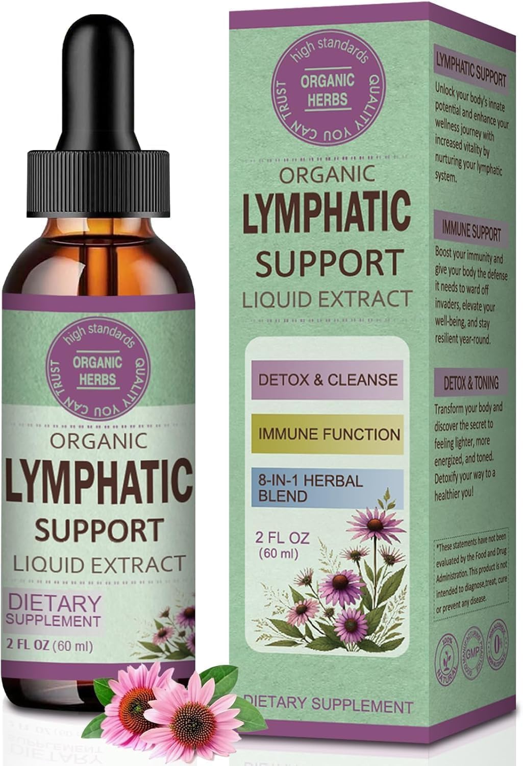 Amazon.com: Herbal Lymph System Support Supplement - Lymphatic Support ...