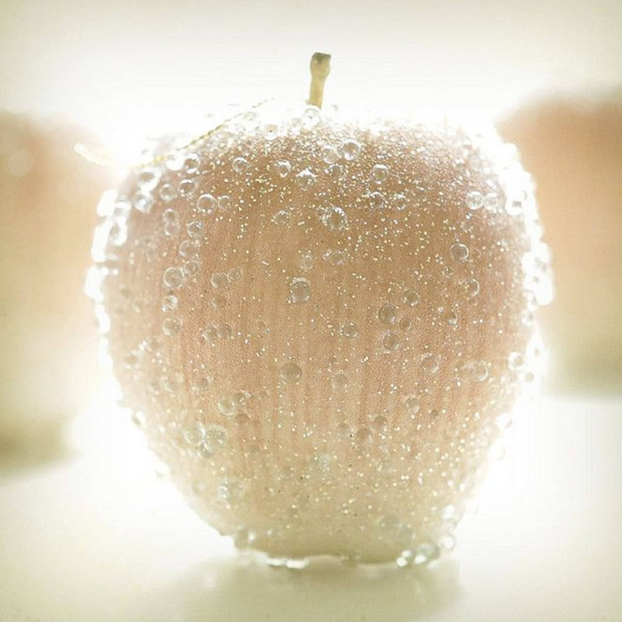 Fruta De árbol De Manzano Blanco