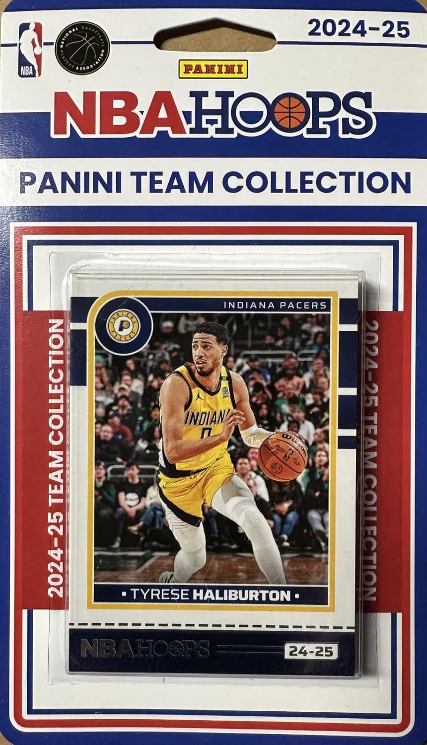Amazon.com: Indiana Pacers 2024 2025 Hoops Factory Sealed 10 Card Team ...