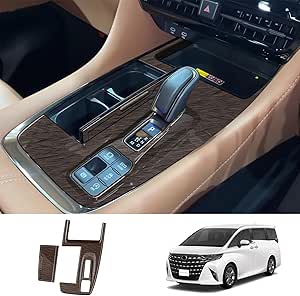 Amazon | Temiry アルファード40系 ヴェルファイア40系 シフトパネルカバー インテリアパネル アルファード40系 アクセサリー コンソールスイッチパネルカバー ABS製 車種 ...