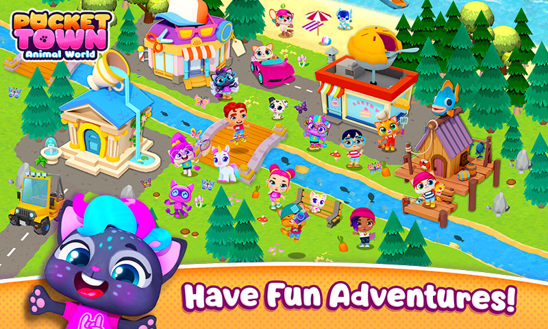 Pocket Town - Animal World - App on Amazon Appstore