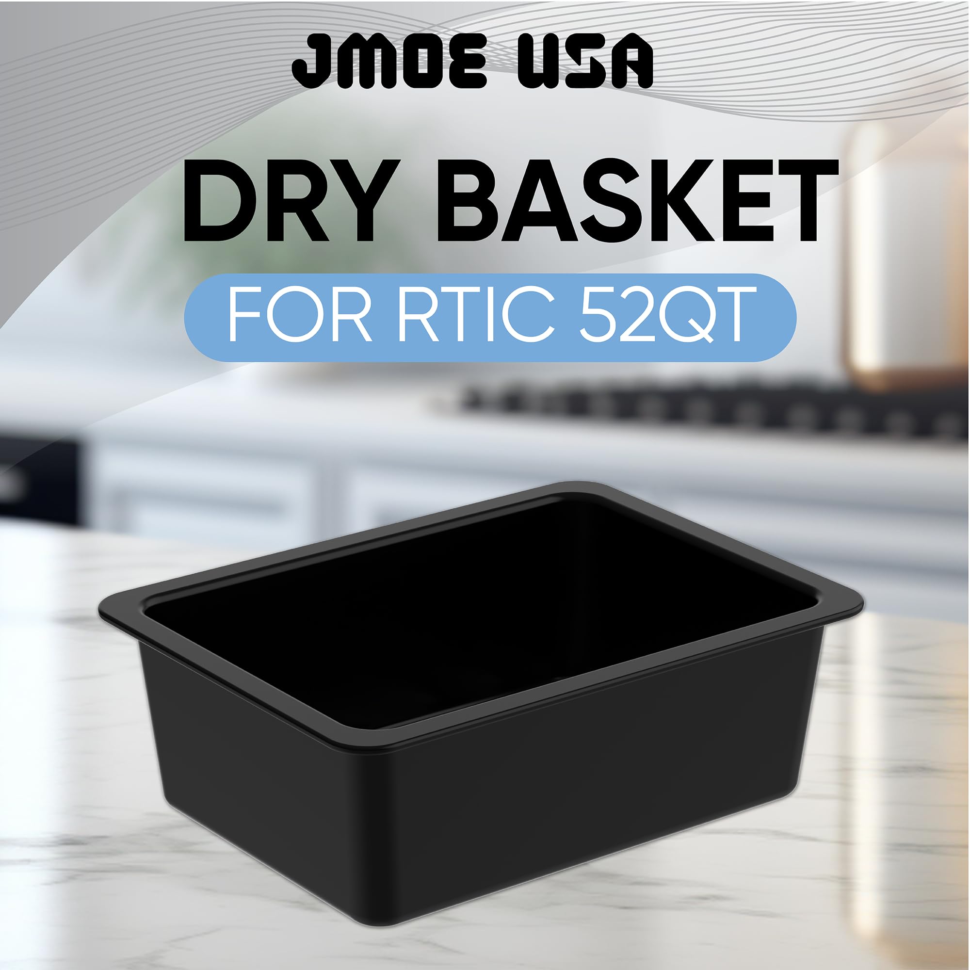 Dry Basket for RTIC 52QT Ultra-Light Cooler | BPA-Free Tough Plastic ...