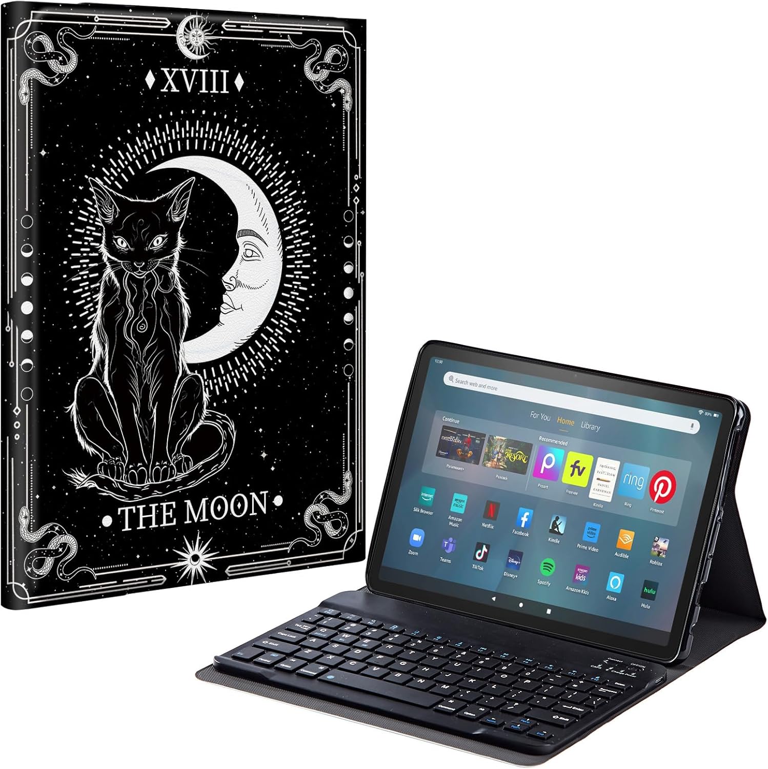 Amazon.com: EDGFRTOIO Keyboard Case for Kindle Fire Max 11 (13th ...