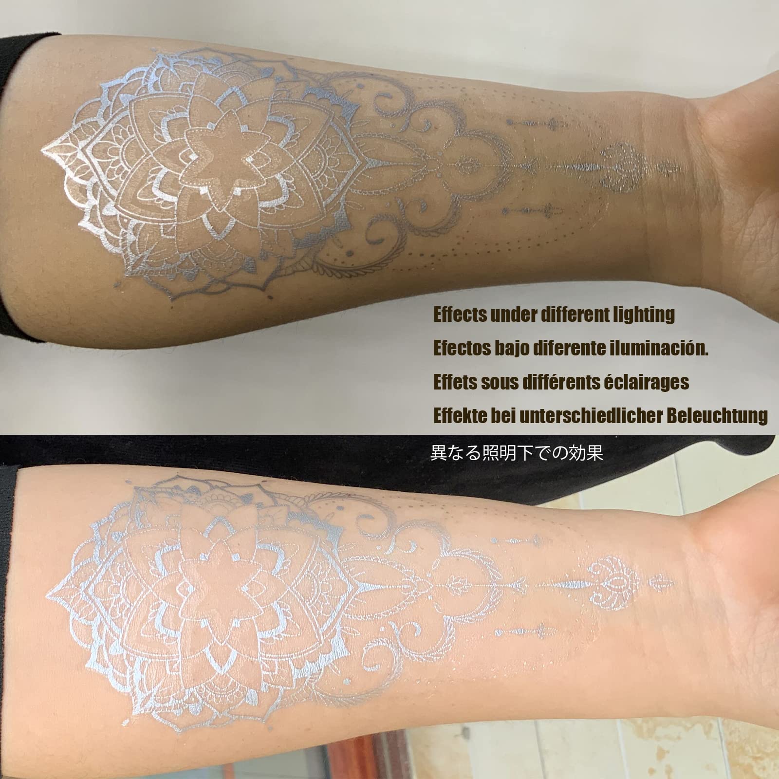 Metallic Gold Ink Tattoos