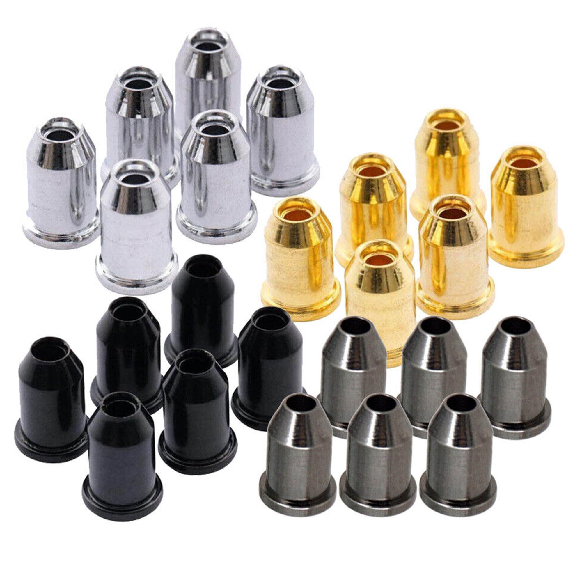 Snapklik.com : 1/4" Guitar String Mounting Ferrules Guitar Through Body ...