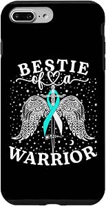 Amazon.com: iPhone 7 Plus/8 Plus Bestie Of A Warrior Cervical Cancer ...
