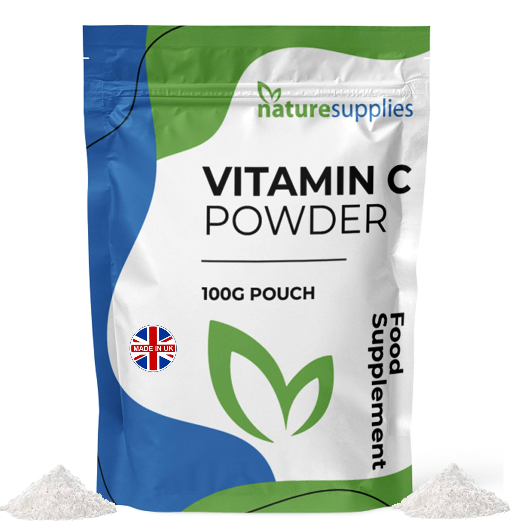 High Strength Vitamin C Powder 100g, VIT C 2000mg Ascorbic Acid, Pure ...