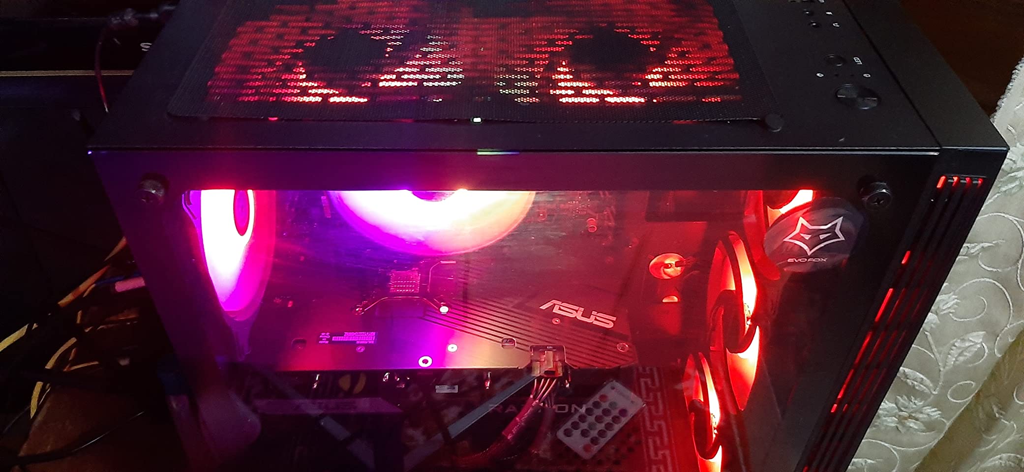 Amazon.in: Buy ZEBRONICS ZEB-PGF500C 120mmx3 Premium Chassis ARGB Fans ...