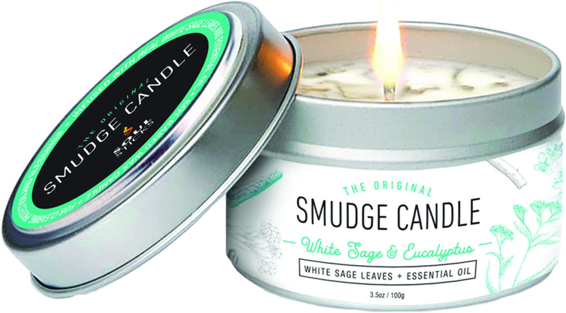 Amazon.com: Soul Sticks Smudge Candle for Cleansing House, Meditation ...