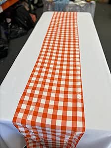 Amazon.com: Buffalo Plaid Checkered Table Runner | Polyester | Premium Buffalo Gingham Check ...