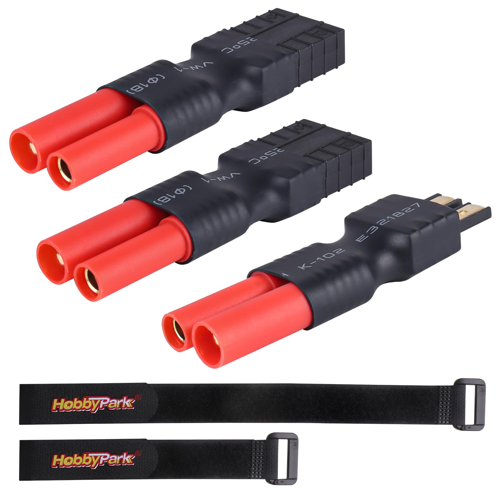 Amazon.com: Hobbypark RC Battery Adapter Connector for Traxxas TRX to ...