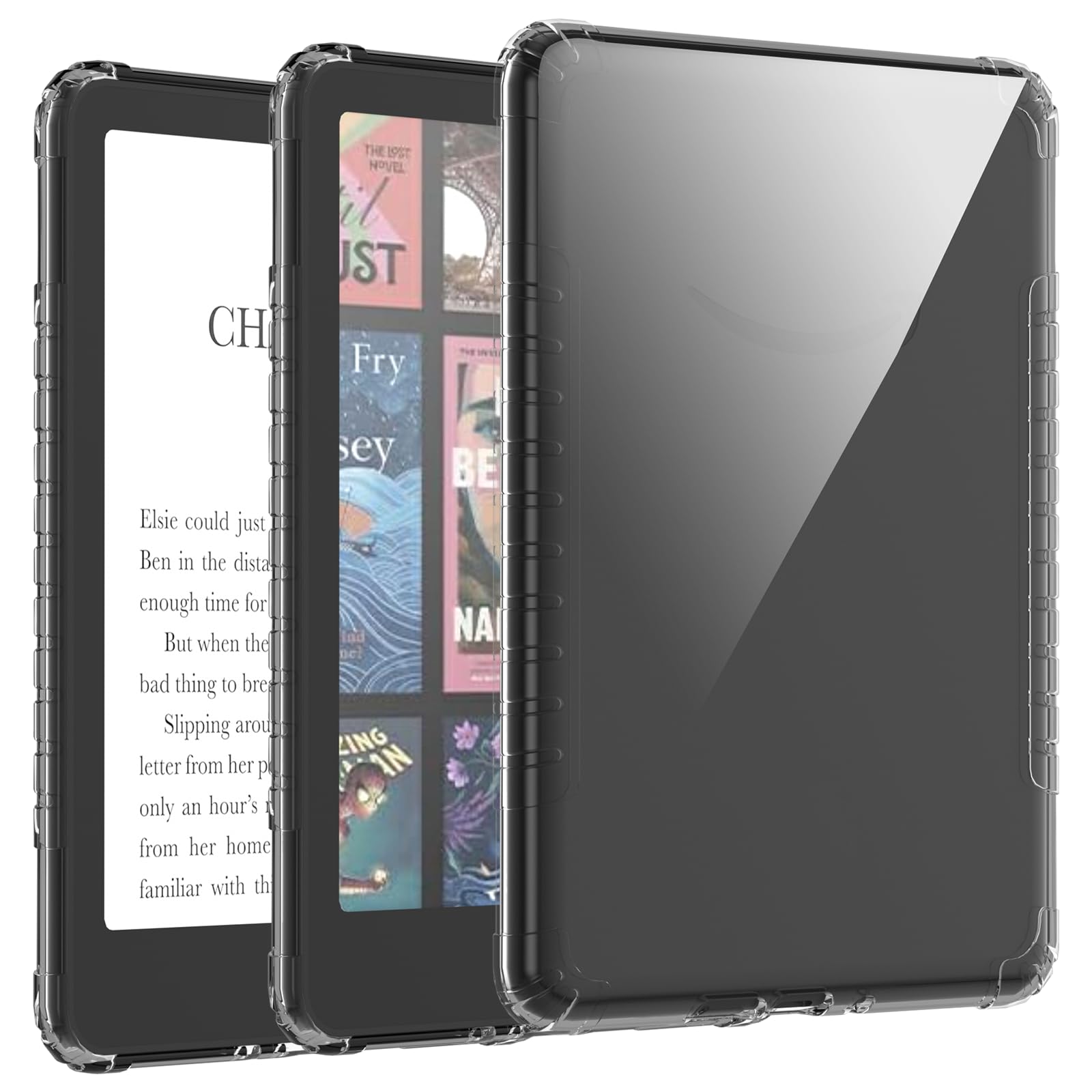 TQQ Clear Case for 7" Amazon Kindle Paperwhite 2024 and Kindle ...