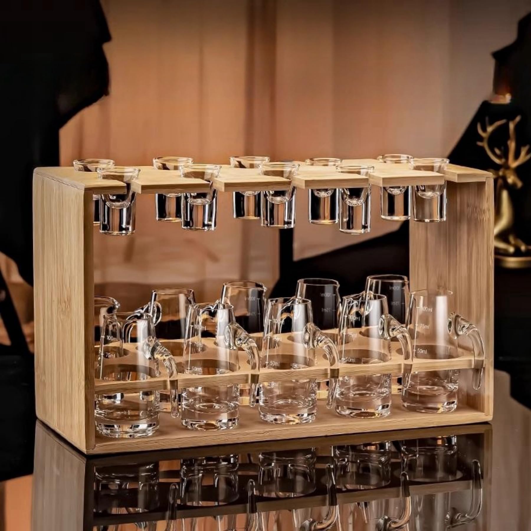 Amazon.co.jp: FLYILIA 徳利 お猪口 セット カラフェ 片口 目盛り付き 日本酒グラス 冷酒グラス ショットグラス 冷酒カップ ピッチャー クリスタルガラス 取っ手付き 冷 ...