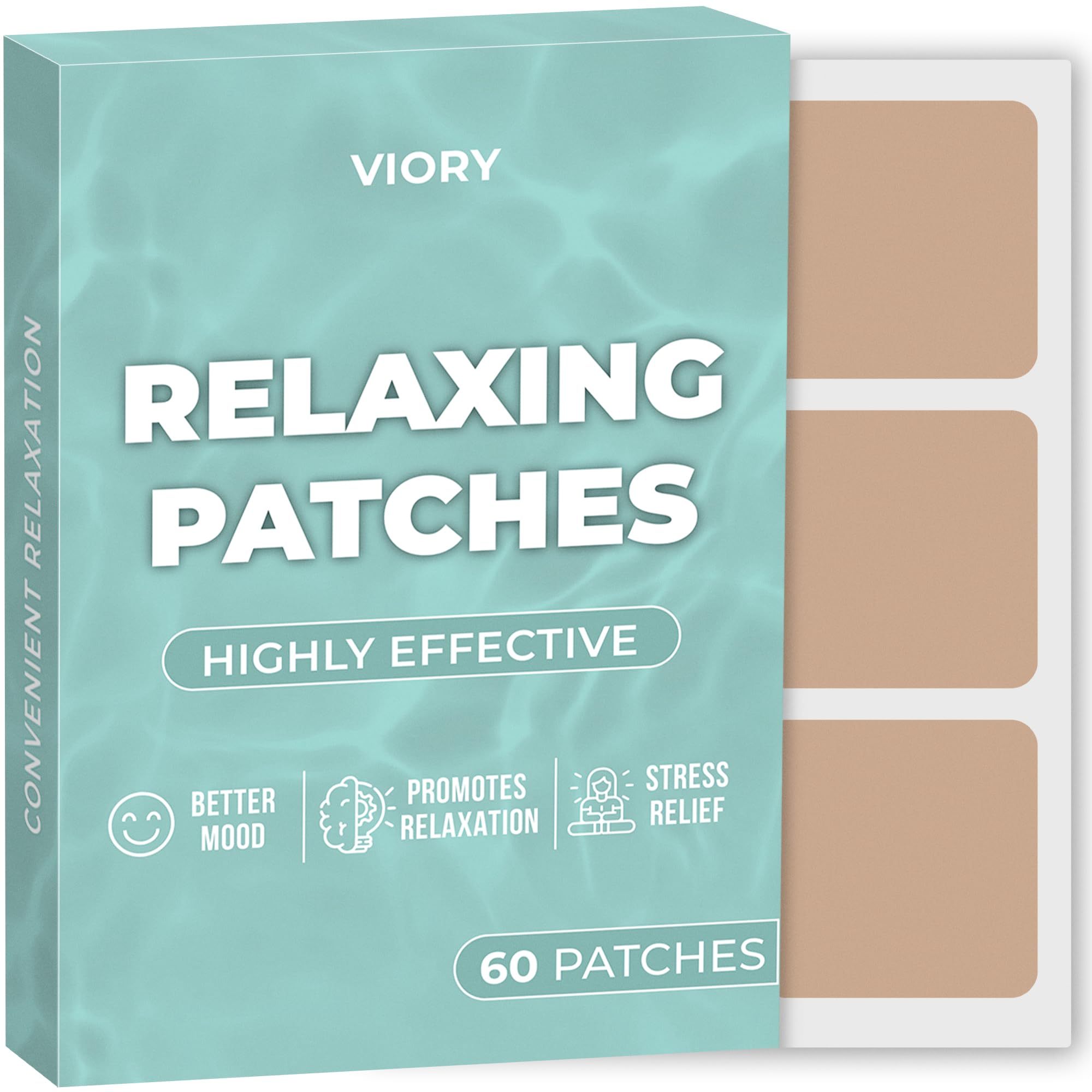 Amazon.com: Relax Patches (Pack of 60) - 100% Natural Patch for Women ...