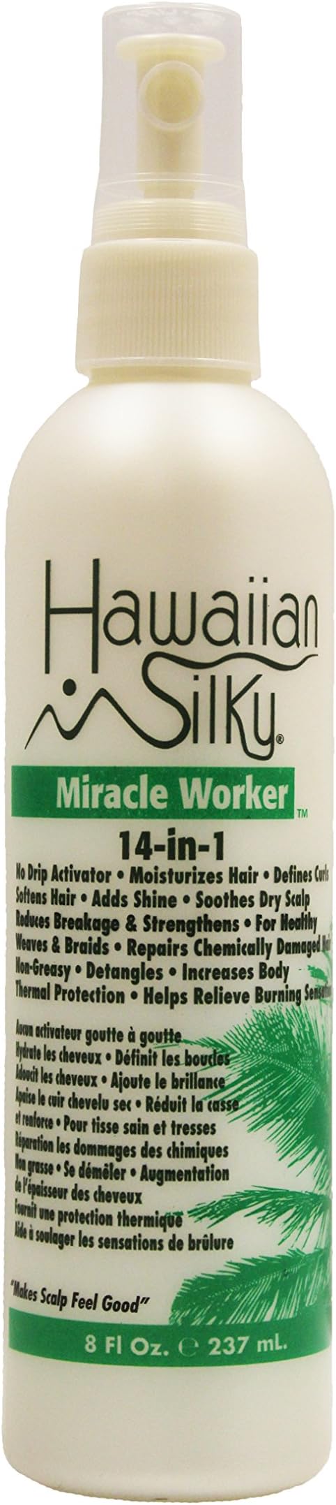Amazon.com : Hawaiian Silky dry look gel activator 8 fluid ounce, Green ...