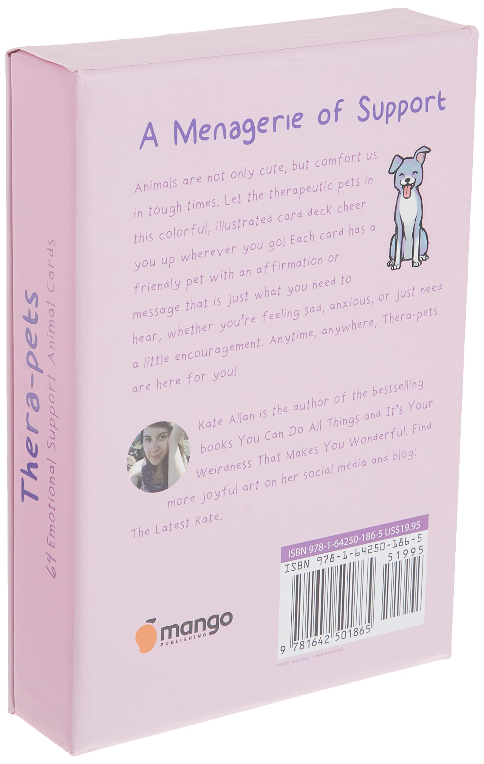 Snapklik.com : Thera-pets: 64 Emotional Support Animal Cards (Self ...