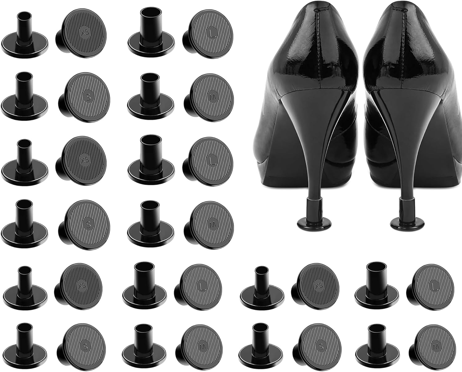 Amazon.com: SooGree High Heel Protectors, 16 Pairs Heel Stoppers & Heel ...