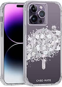 Amazon.com: Case-Mate iPhone 14 Pro Max Case - Touch of Pearl [10FT Drop Protection] [Compatible ...