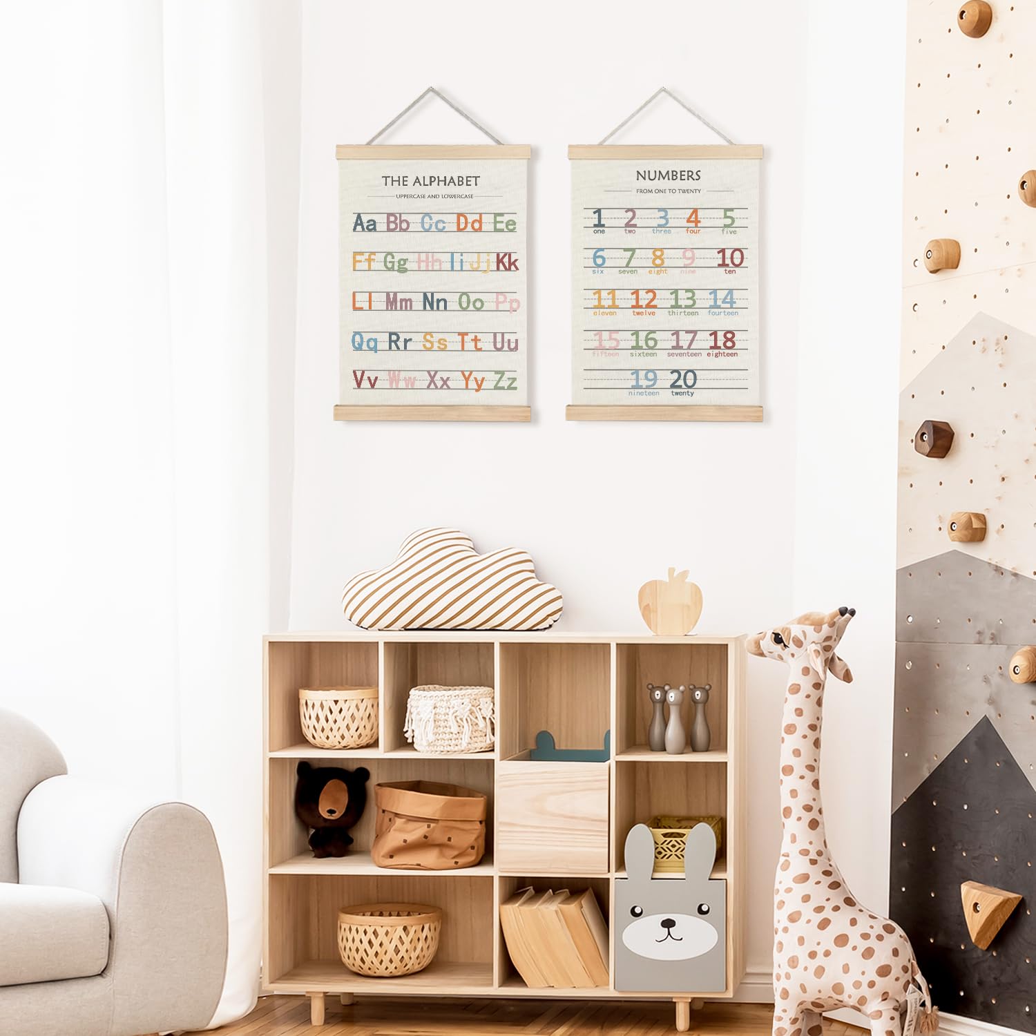 Snapklik.com : LUVADIAN Playroom Decor Alphabet Poster - Alphabet ...
