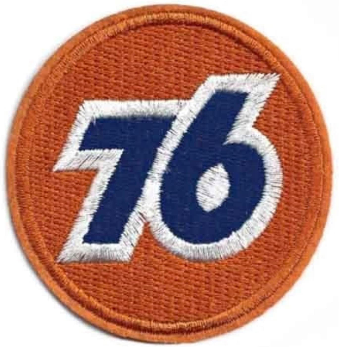Amazon.com: 76 Racing Logo Gas Oil Fuel Mechanic Car Classic 3" Iron On ...