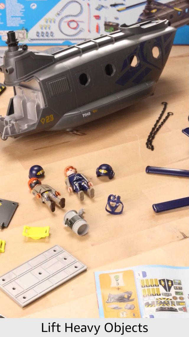 Playmobil Tactical Unit - Rescue Aircraft Models Playmobil Tactical ...