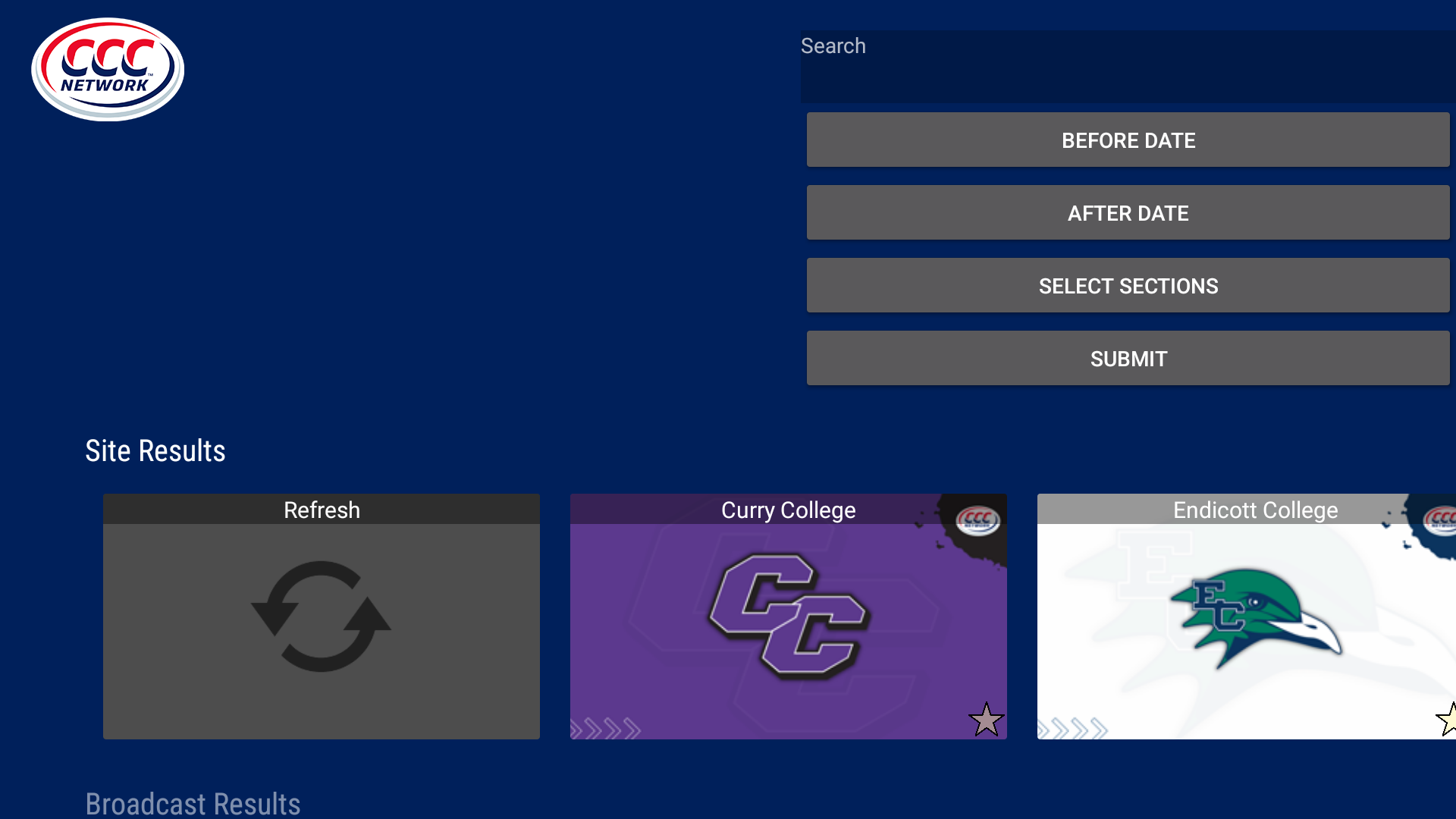 CCC Sports Network - App on Amazon Appstore