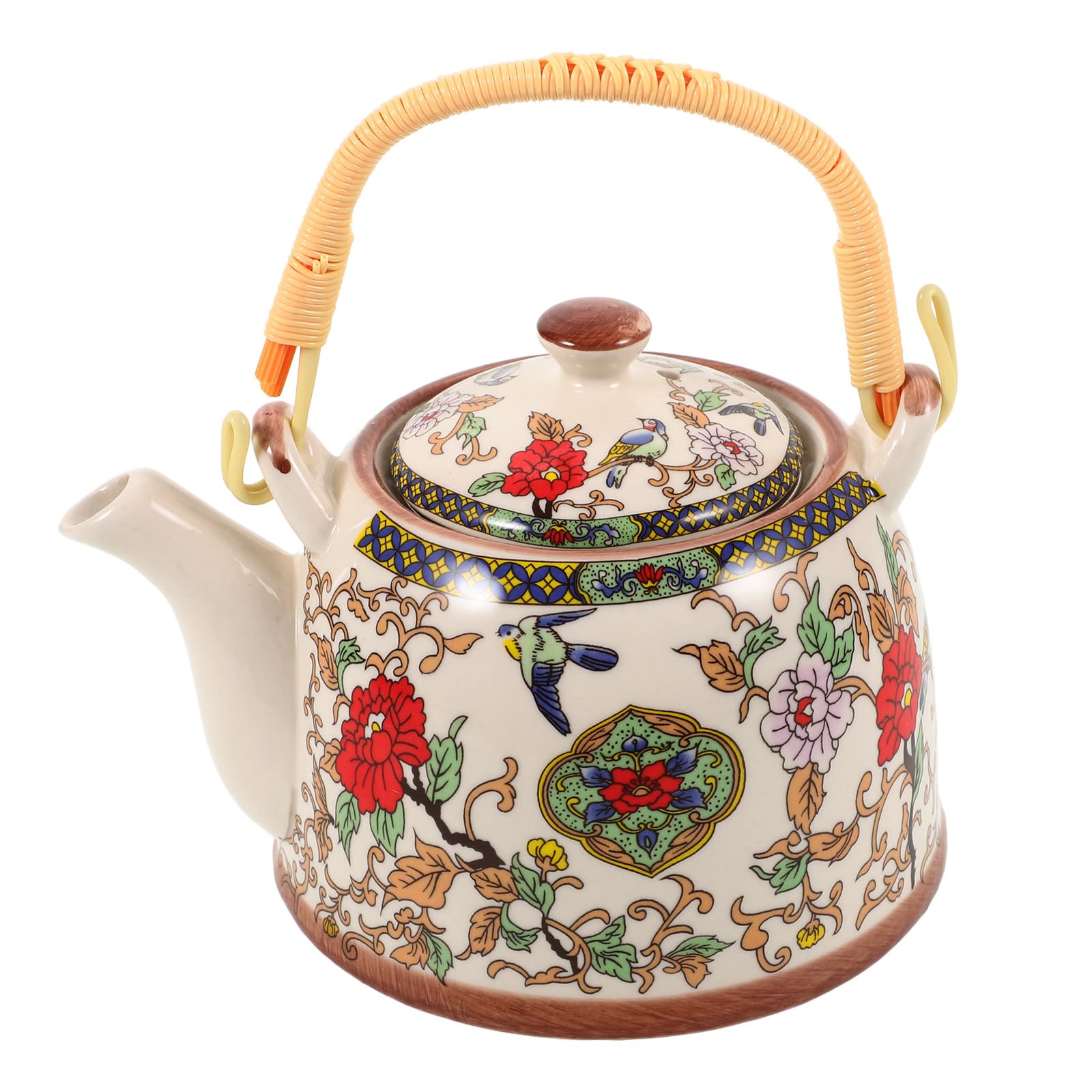 Amazon.com: VOSAREA Ceramic Teapot Kungfu Retro Teapot Vintage Teapot ...