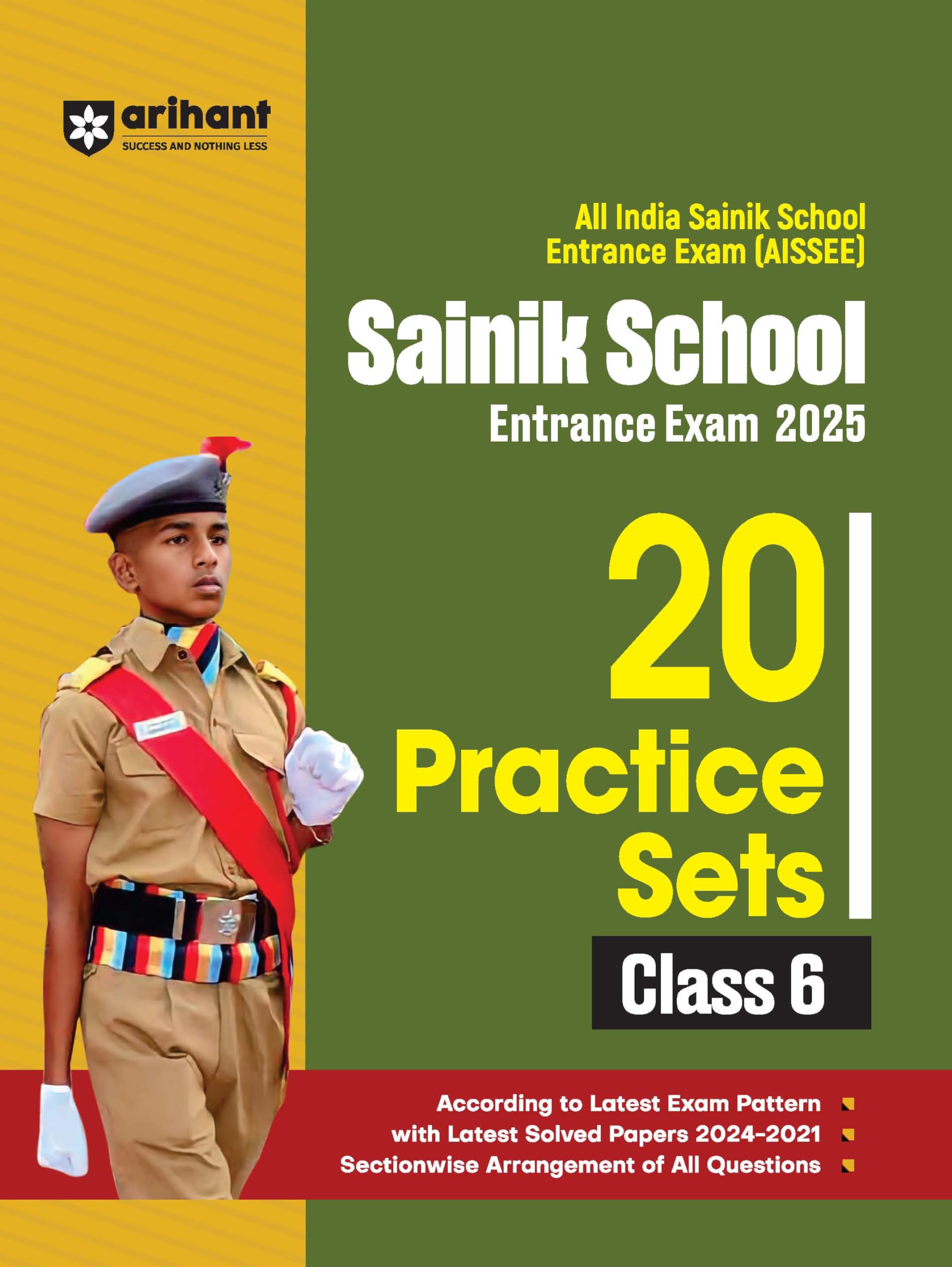 Old Edition Arihant Sainik School Entrance Exam 2025 Practice Sets ...