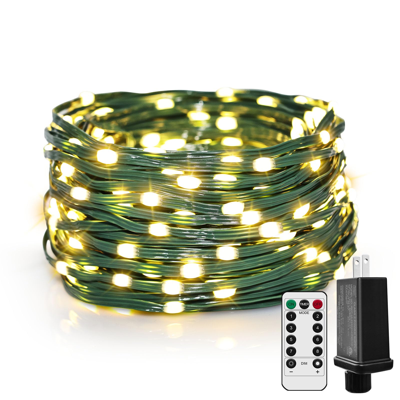 Christmas Lights Outdoor 400 LED 144FT, IP67 Waterproof Christmas Tree ...