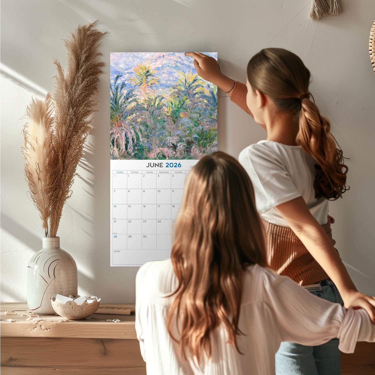 Snapklik.com : 2025 2026 Monet Calendar - Artists Monthly Wall Calendar ...