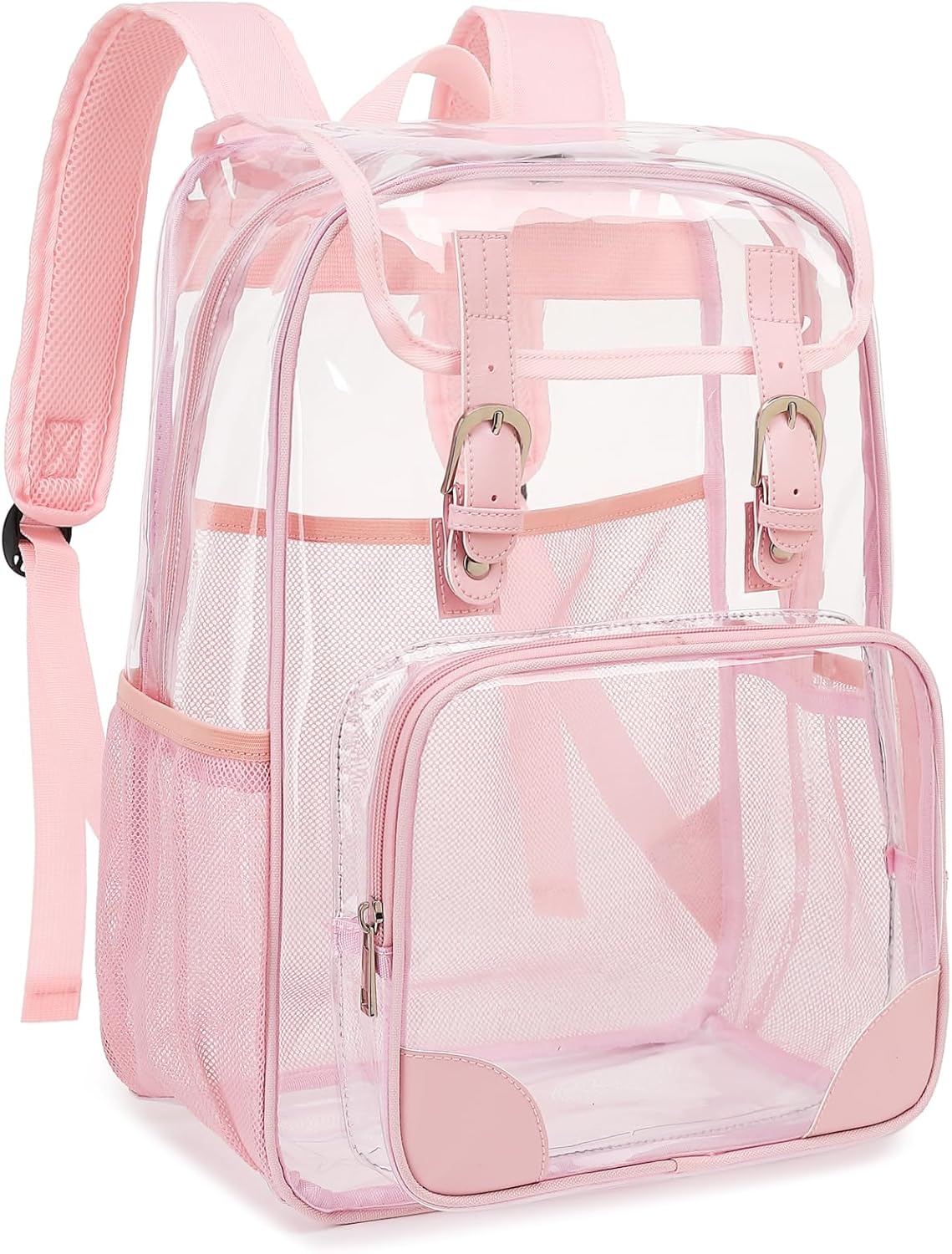 Amazon.com | Fuyicat Clear Backpack Heavy Duty PVC Transparent Girls ...