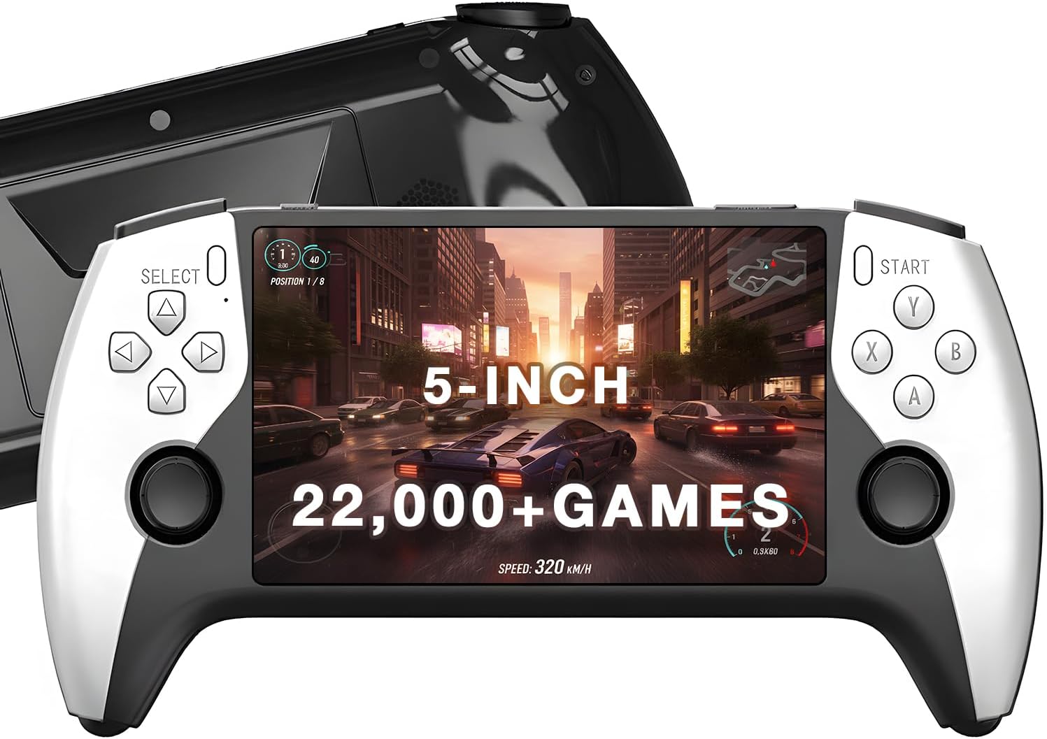XYELLOWICON Retro Handheld Game Console: 22,000+ Preloaded Games, 5 ...