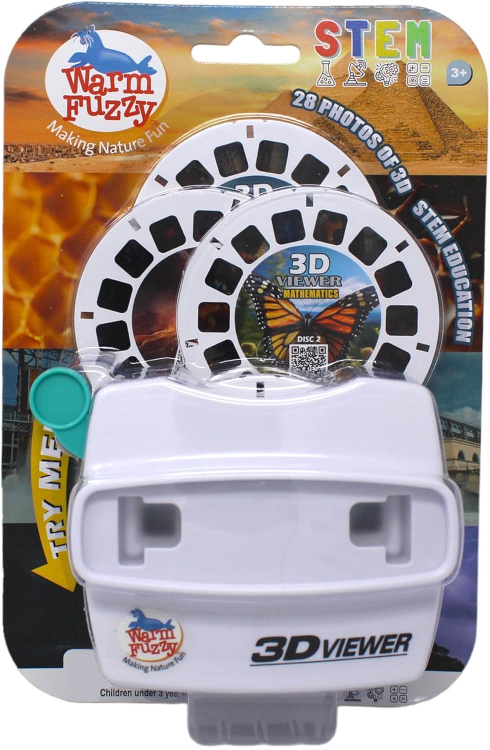 WARM FUZZY Toys STEM Viewfinder - Viewfinder for Kids & Adults, Classic ...