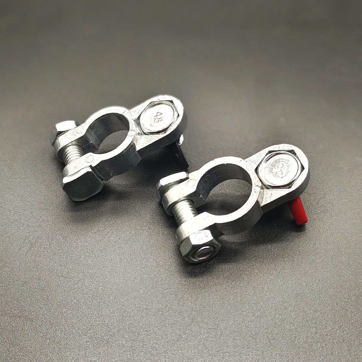 Snapklik.com : 1 Pair Zinc-Plated Marine Terminal Ends Battery Terminal ...