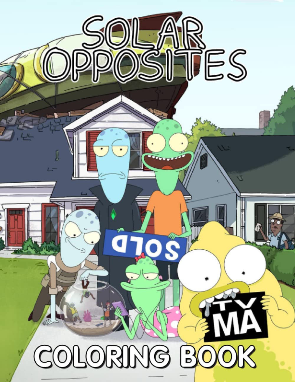 Amazon.com: Solar OppOsites Coloring Book: A Collection Of Character ...