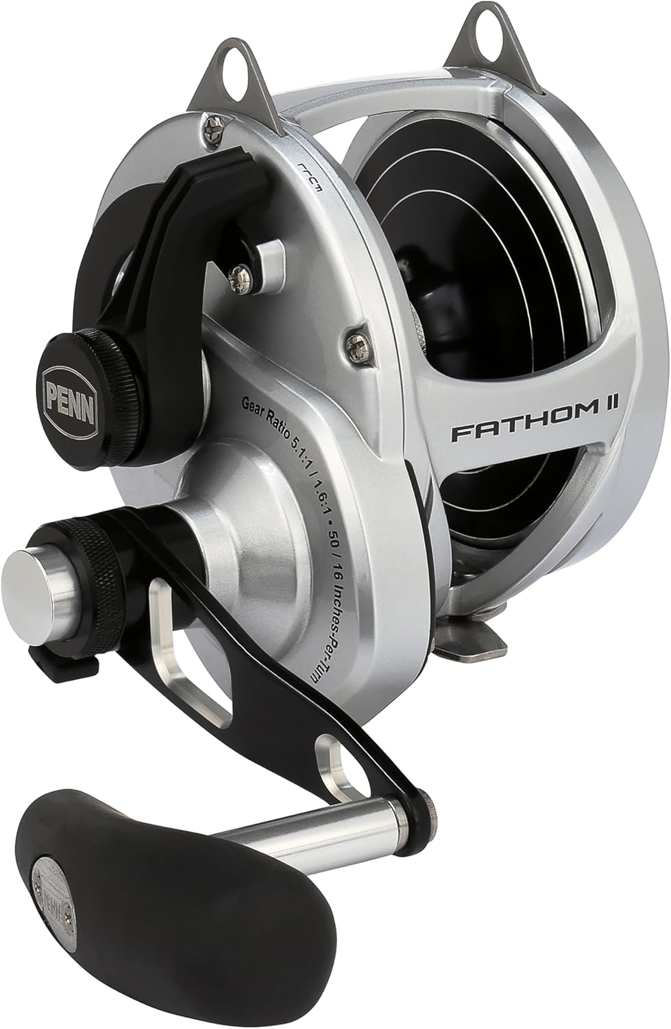 Amazon.com: Fathom II Lever Drag 2 Speed - 60NLD2 CV Reel Box ...
