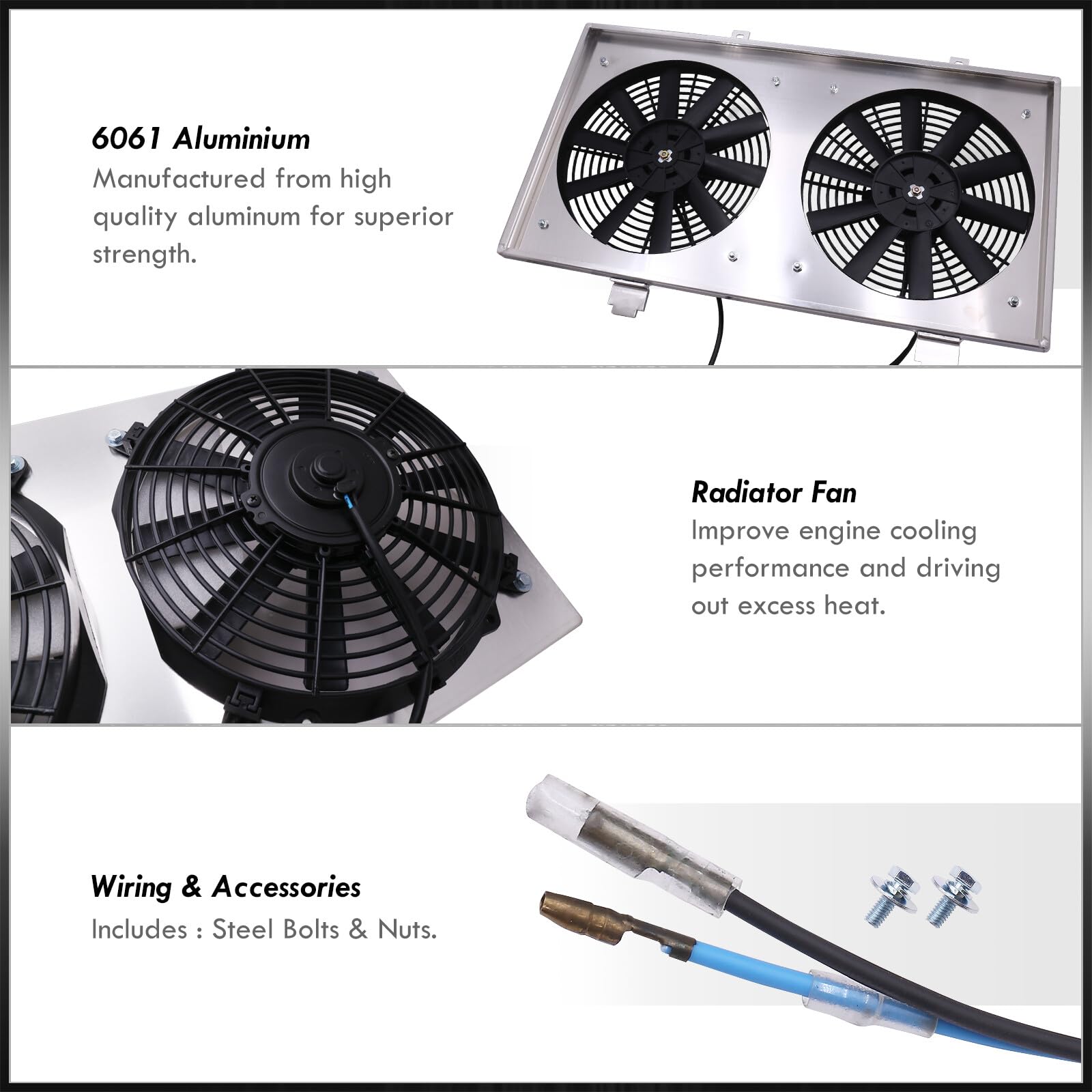 Engine Overheating Fix & Dual 12" Fans For 1G DSM (Eclipse, Talon ...