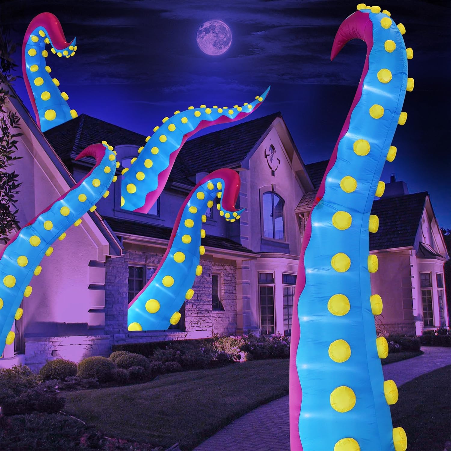 Amazon.com: Juegoal 1 PCS Halloween Decorations 11.5FT Tall Inflatable ...